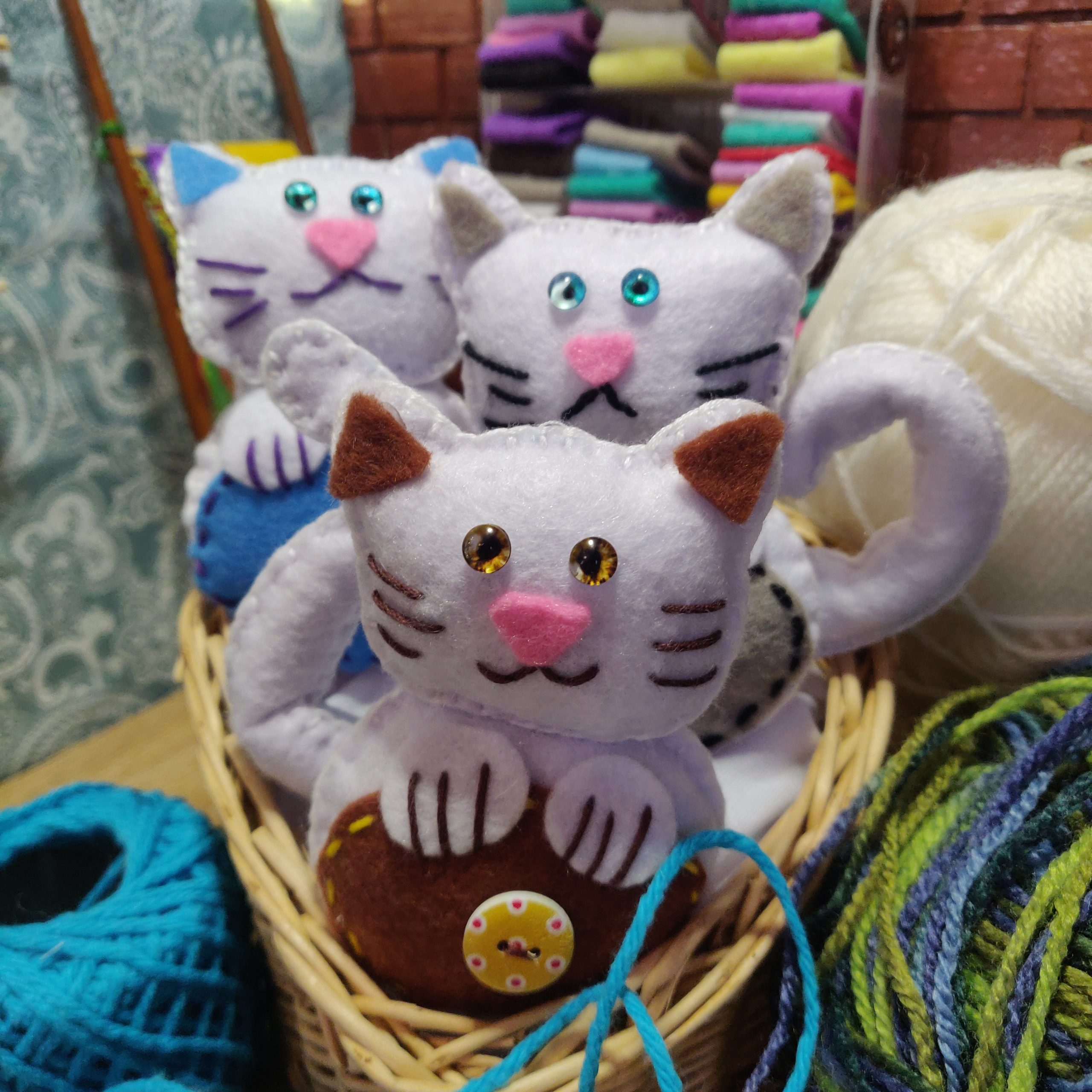 Chatons - Différentes couleurs et styles - Zocha Marionnettes